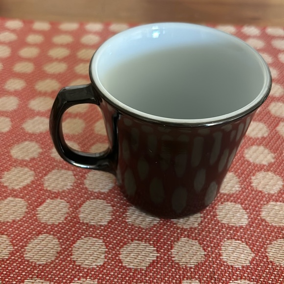 Pyrex | Kitchen | Vintage Pyrex Coffee Mug Milk Glass Rare Black | Poshmark